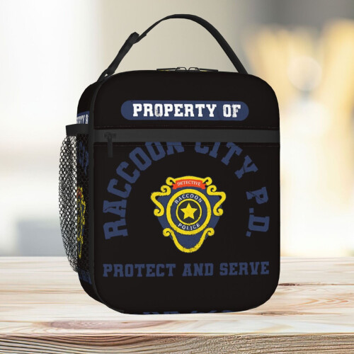 Lunch Bag Property Of Raccoon City Police Department Resident Evil Tote ...