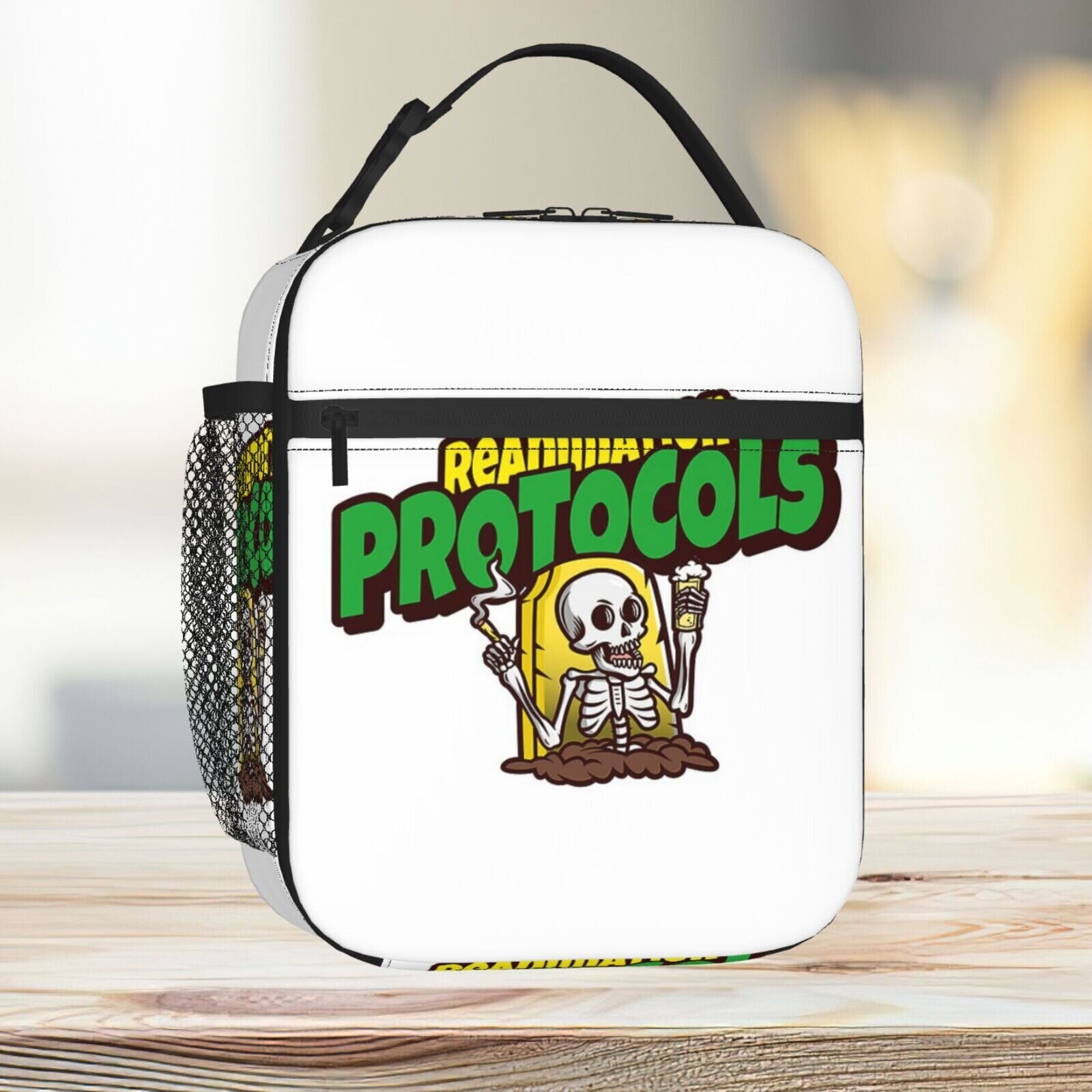 Lunch Bag Necrons Reanimation Protocols Tote Insulated Cooler Kids ...