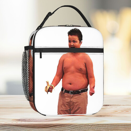 Lunch Bag Gibby From ICarly Tote Insulated Cooler Kids School Travel on ...