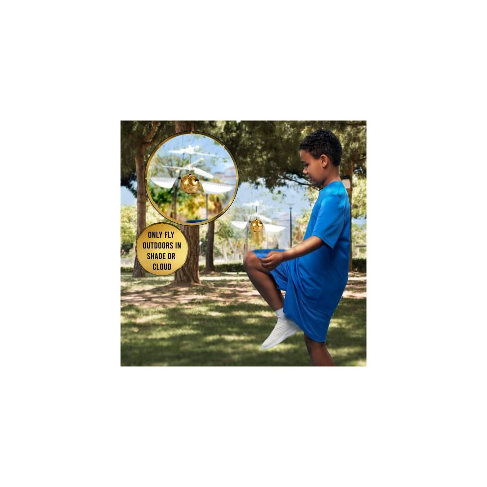 Harry Potter Flying Golden Snitch toy | Controlled by your hands or ...