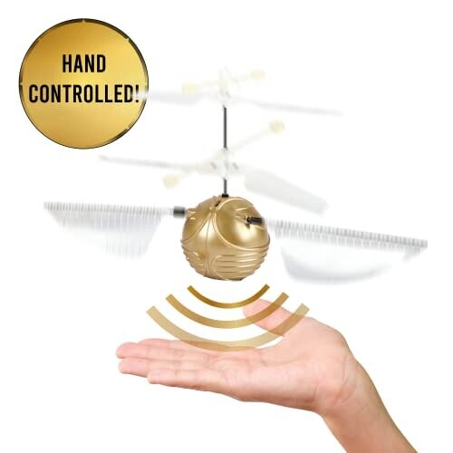 Harry Potter Flying Golden Snitch toy | Controlled by your hands or ...
