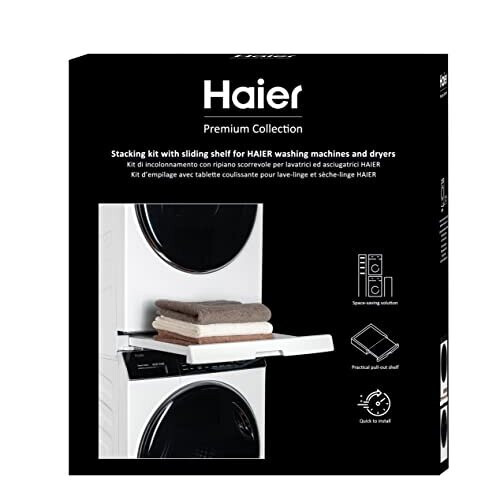 Universal Stacking Kit with Sliding Shelf for Washing Machines and ...