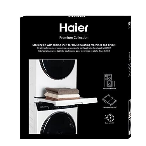 Universal Stacking Kit with Sliding Shelf for Washing Machines and ...