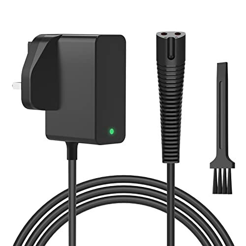 12V for Braun Shaver Charger Cable Series 5, 3, 9, 7, 1 Beard Trimmer and Epilator Silk-Epil 9 ...