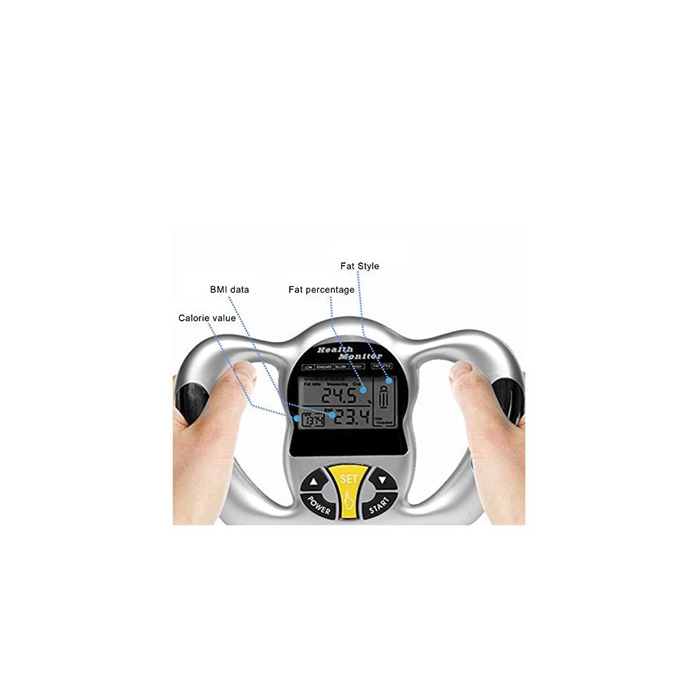 Handheld Body Composition Monitor, Fat Measuring Instrument, BMI Meter ...
