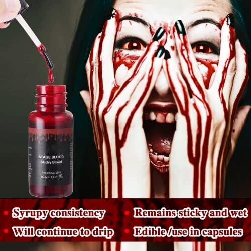 Liquid Latex Scar Wax SFX Makeup Kit for Fake Scars Wounds Burns With 6 ...