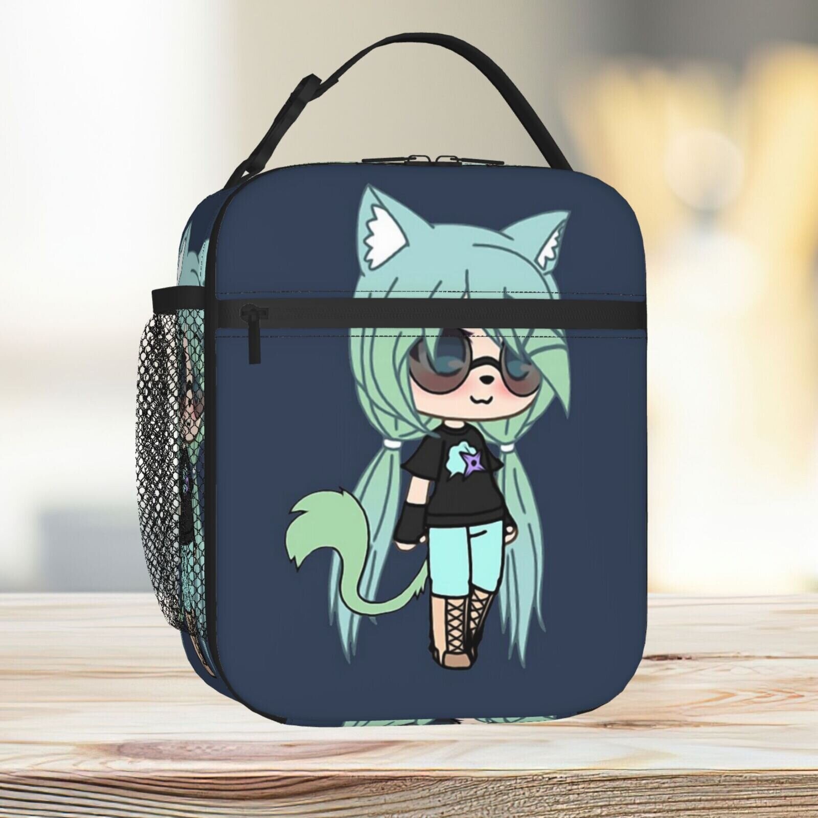 Lunch Bag Gacha Life Series - Chloe The Tomboy Tote Insulated Cooler ...