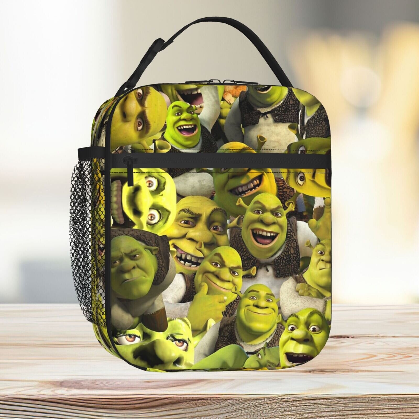 Lunch Bag Shrek Collage Tote Insulated Cooler Kids School Travel on OnBuy