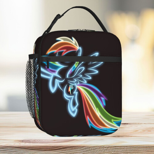Lunch Bag Dash Neon - My Little Pony Tote Insulated Cooler Kids School ...