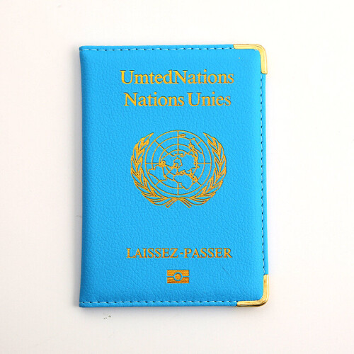 United Nations Diplomatic Passport Cover for Men and Women Special Agency Covers for Passports ...