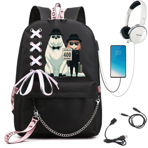 Spy x Family Backpack Anya Forger Anime School Bag for Teenagers Girl ...