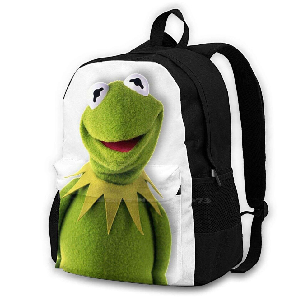 Happy Kermit Backpacks For Men Women Teenagers Girls Bags Happy Formal ...