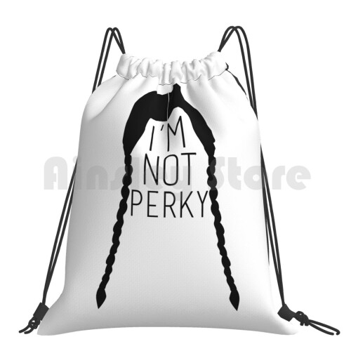 Wednesday Addams Backpack Drawstring Bags Gym Bag Waterproof Wednesday ...