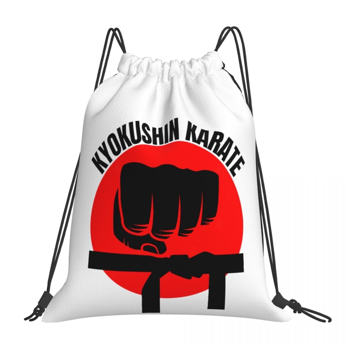 Drawstring Bags Gym Bag Kyokushin Karate Karate (2) Unique Backpack ...