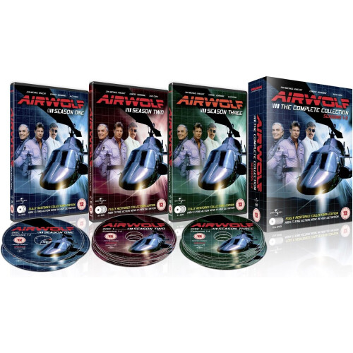 Airwolf - The Complete Collection:Seasons 1-3 Set (DVD) on OnBuy