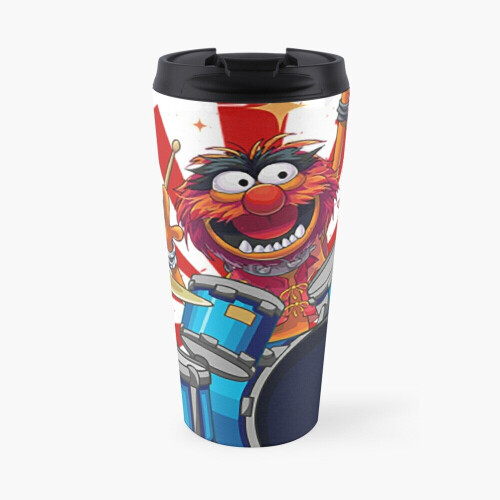 Insulated Travel Coffee Mug Animal Drummer The Muppets Show Stainless ...