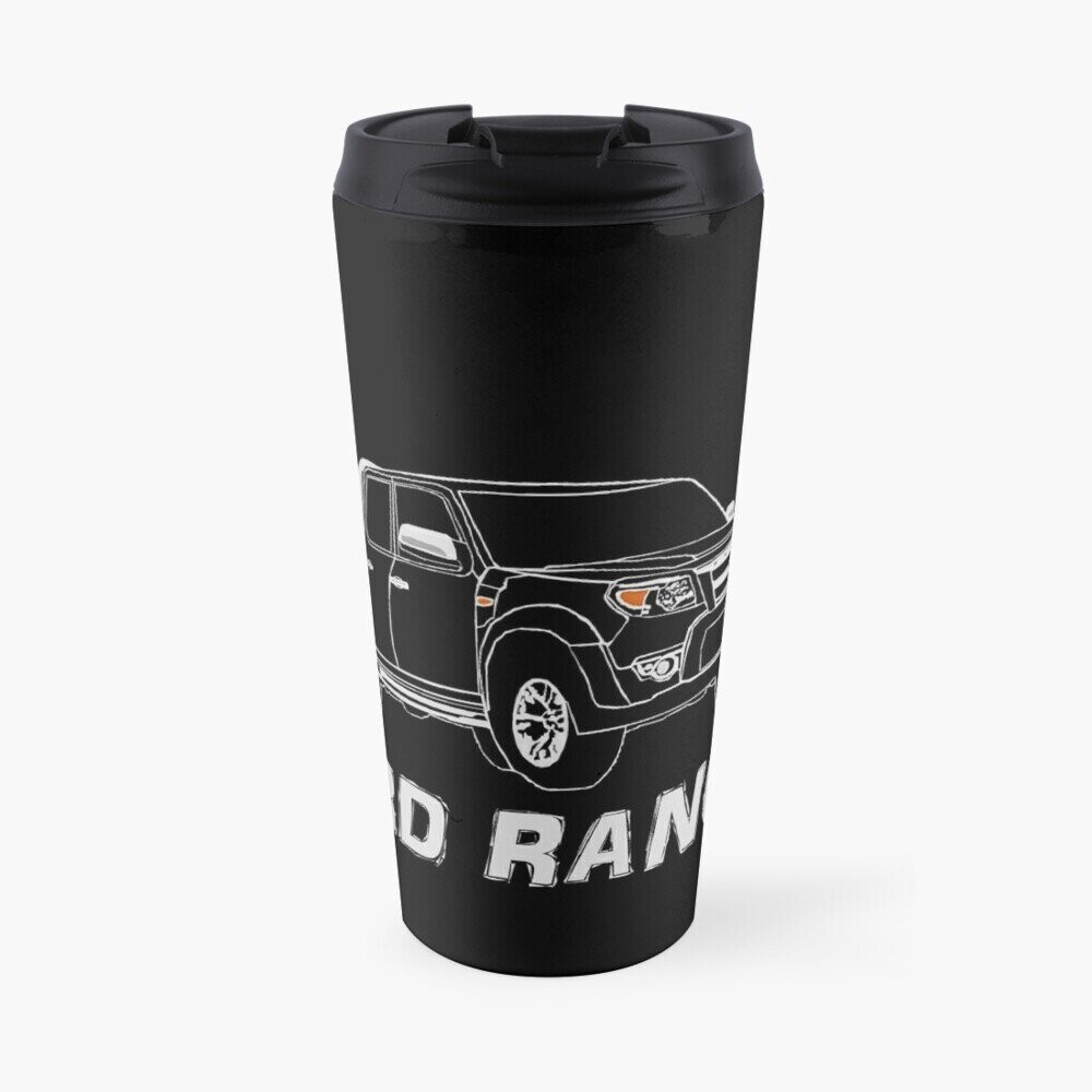Insulated Travel Coffee Mug FORD RANGER Stainless Steel Cup Tumbler ...