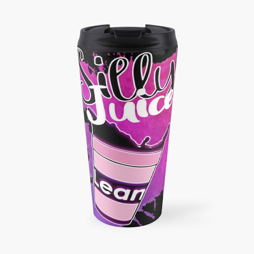Insulated Travel Coffee Mug Lean 'Silly Juice' Cup Stainless Steel Cup ...