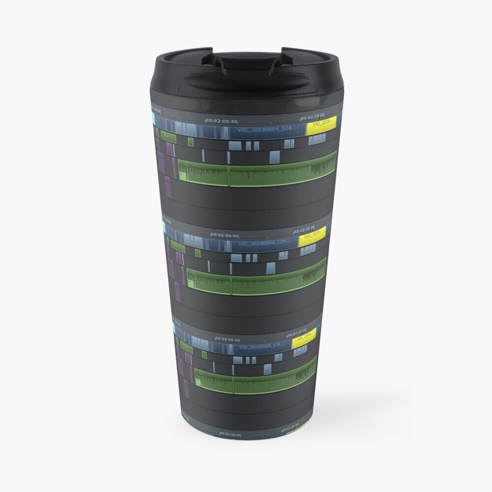 Insulated Travel Coffee Mug video editing timeline video editor ...