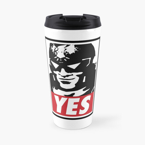 Insulated Travel Coffee Mug "YES!" Stainless Steel Cup Tumbler 17oz on ...