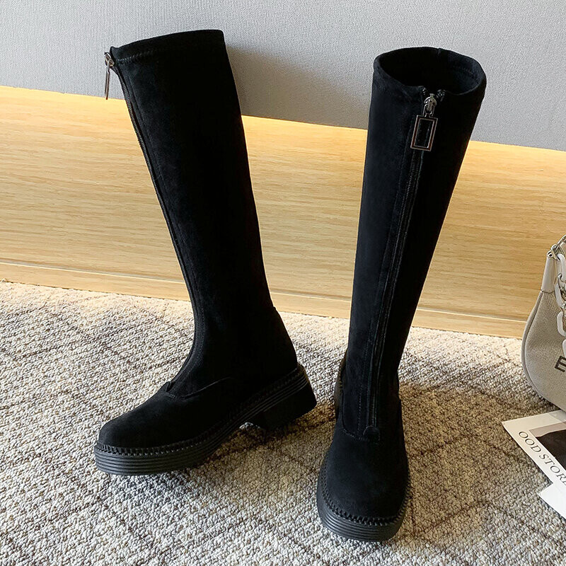 Women Sexy slim Over-the-Knee Boots Female Autumn Winter Thigh High ...