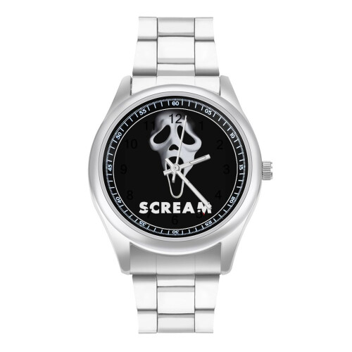 Ghost Face The Scream Quartz Watch Modern Art Casual Teens Wrist Watch ...