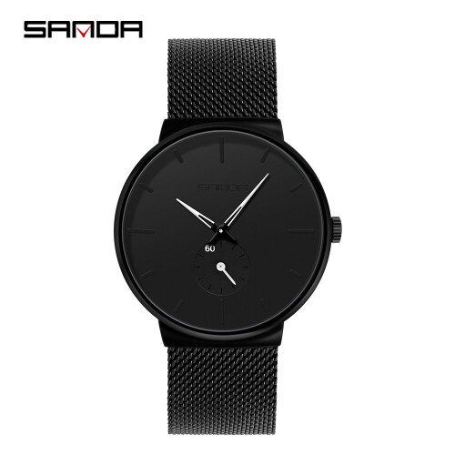 SANDA's simple, stylish, sporty, waterproof, men's quartz watch with ...
