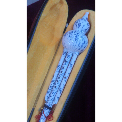 Chinese Traditional Gourd Flute Bottle Gourd Silk Hulusi on OnBuy