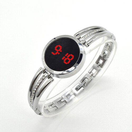 LED Bracelet Watch For Women Rhineston Ladies Women Wristwatch Digital Woch For Girl s Student relogios femininos on OnBuy