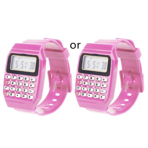 Fad Children Silicone Date Multi-Purpose Kids Electronic Calculator ...