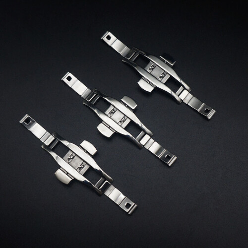 Durable Watch Clasp Accessory Metal Stainless Steel Double Press Watch ...