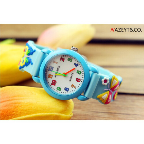 promotion little boys girls lovely colorful no.simple quartz watch ...