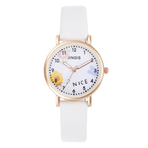 Casual Girls Wristwatch Leather Children's Watches Students Cartoon ...