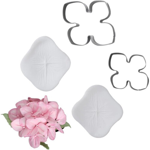 Fondant Cutters Set Hydrangea Cake Bakery Tool on OnBuy