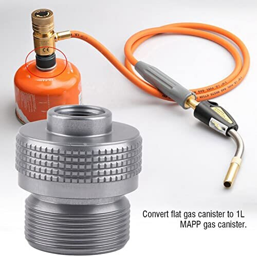 Dioche Propane Tank Adapter, Camping Gas Canister Adapter Convertor ...
