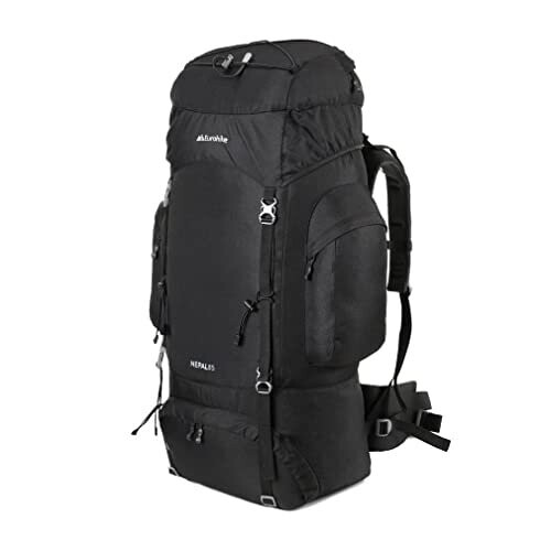 Eurohike Nepal 85 Litre Rucksack with Ventilated Back Panel and ...