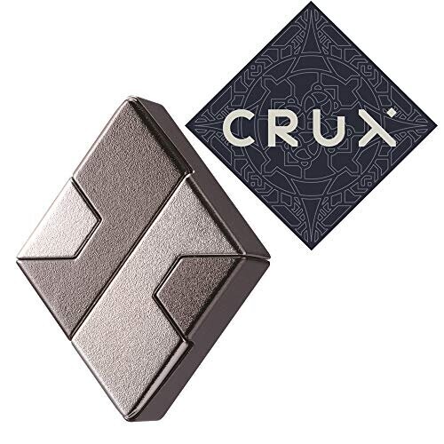 Hanayama Cast Diamond Puzzle - Level 1 of 6 - Easy - Includes Crux ...