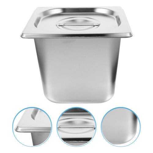 Buffet Pan Bread Warmer Deep Steam Pan Stainless Steel Saucepan Hotel ...