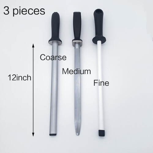 (a-3 Pieces set C) Sharpening rod With Handle Sharp Apex edge bar for ...