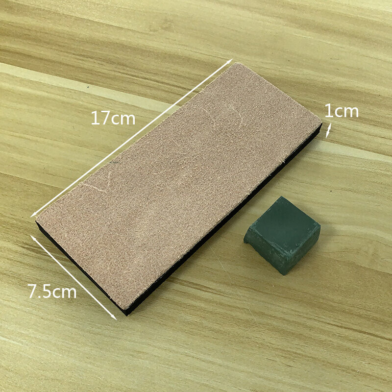 (a-B) leather article scissor polishing tool Leather set Honing Strop ...