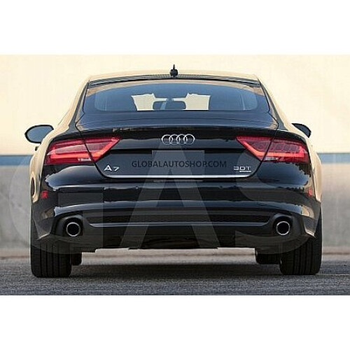 Audi A7 II FL - Chrome Trunk Trim - Tailgate Accent - Premium Car Rear ...
