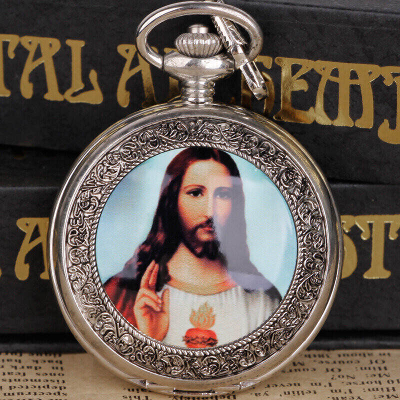 Steampunk Quartz Pocket Watch Fancy Pattern Clock Style Pendant Fob ...