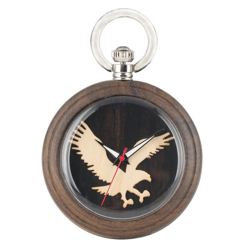 Owl Pattern Quartz Pocket Watches for Lady Practical Detachable Rough ...