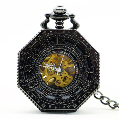 Arabic Hexagon Mechanical Pocket Watch Collection Antique Vintage ...