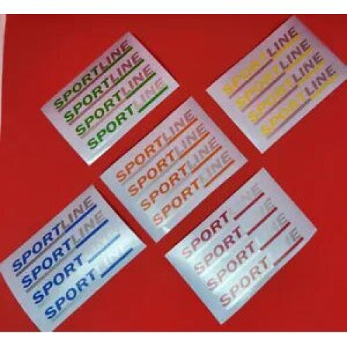 VW T5 T6 Transporter Caddy Sportline or Highline decal stickers X4 on OnBuy