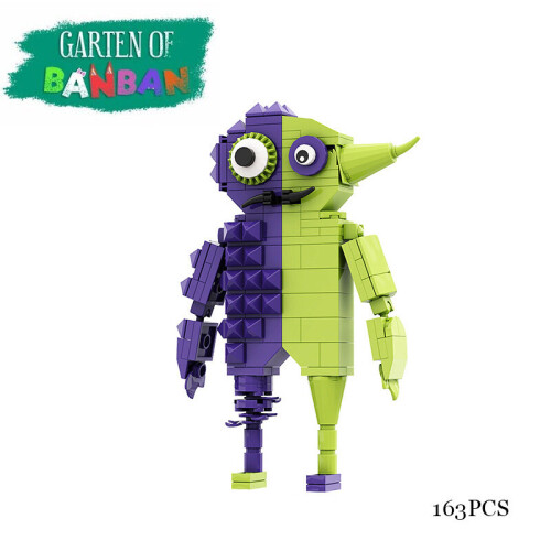 (Jester) Garten Of Banban Assembled Building Blocks Kids Puzzle Toys ...