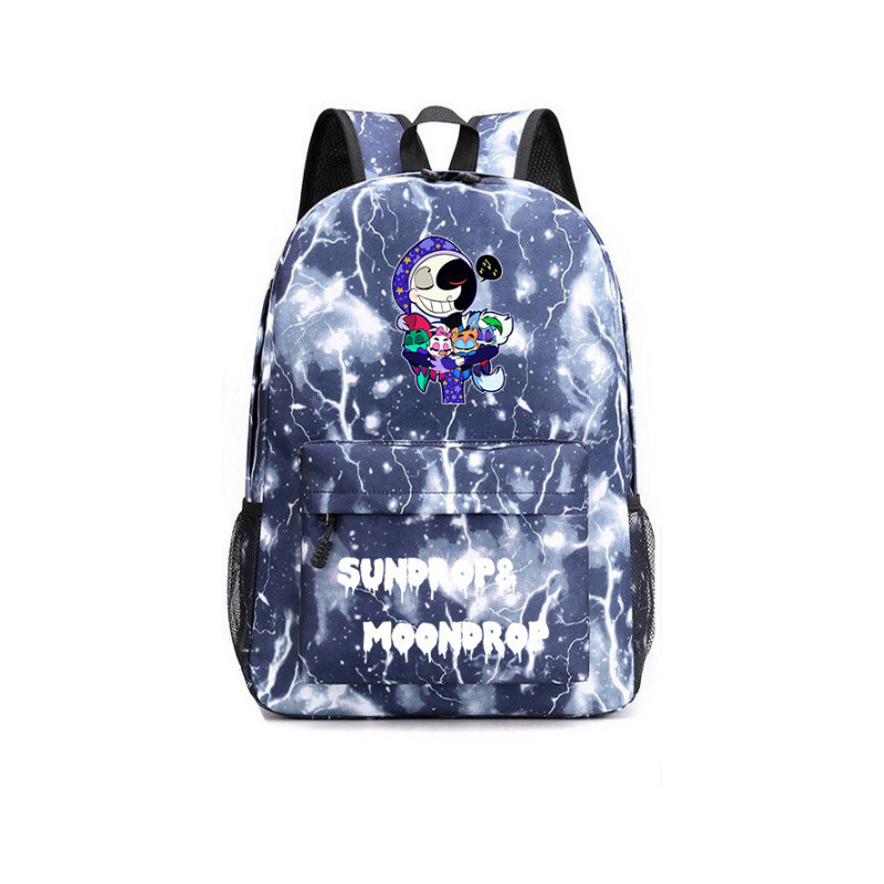 (Lightning Blue2) Nights At Five Freddys Fnaf Backpack Sundrop Moondrop ...
