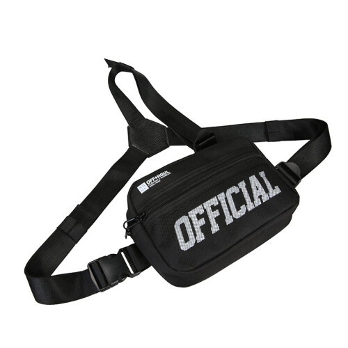 Tri-Strap Chest Utility Bag Small Tactical Men Chest Rig Bag Hip-hop ...