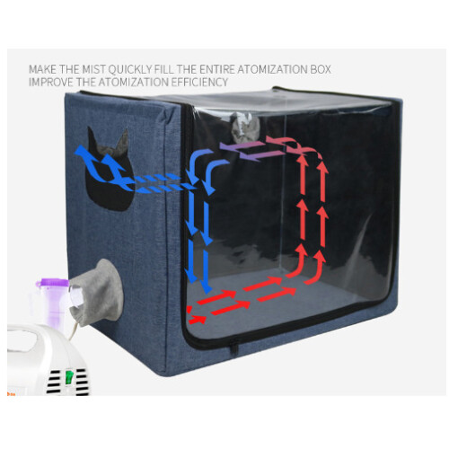 Pet oxygen box cough oxygen machine dedicated self-made foldable ...