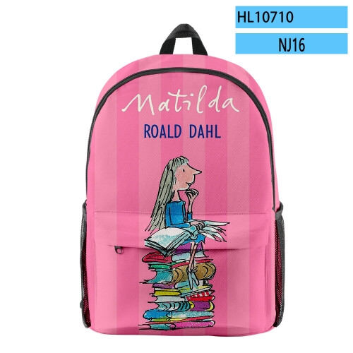 Roald Dahl's Matilda the Musical Movie Backpack Student School Bag ...